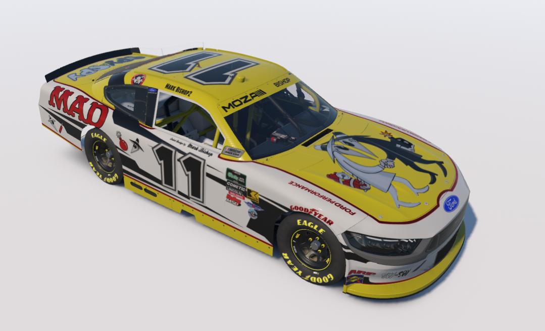 XFINITY Mustang MAD Magazine SpyvSpy by Mark Bishop2 - Trading Paints