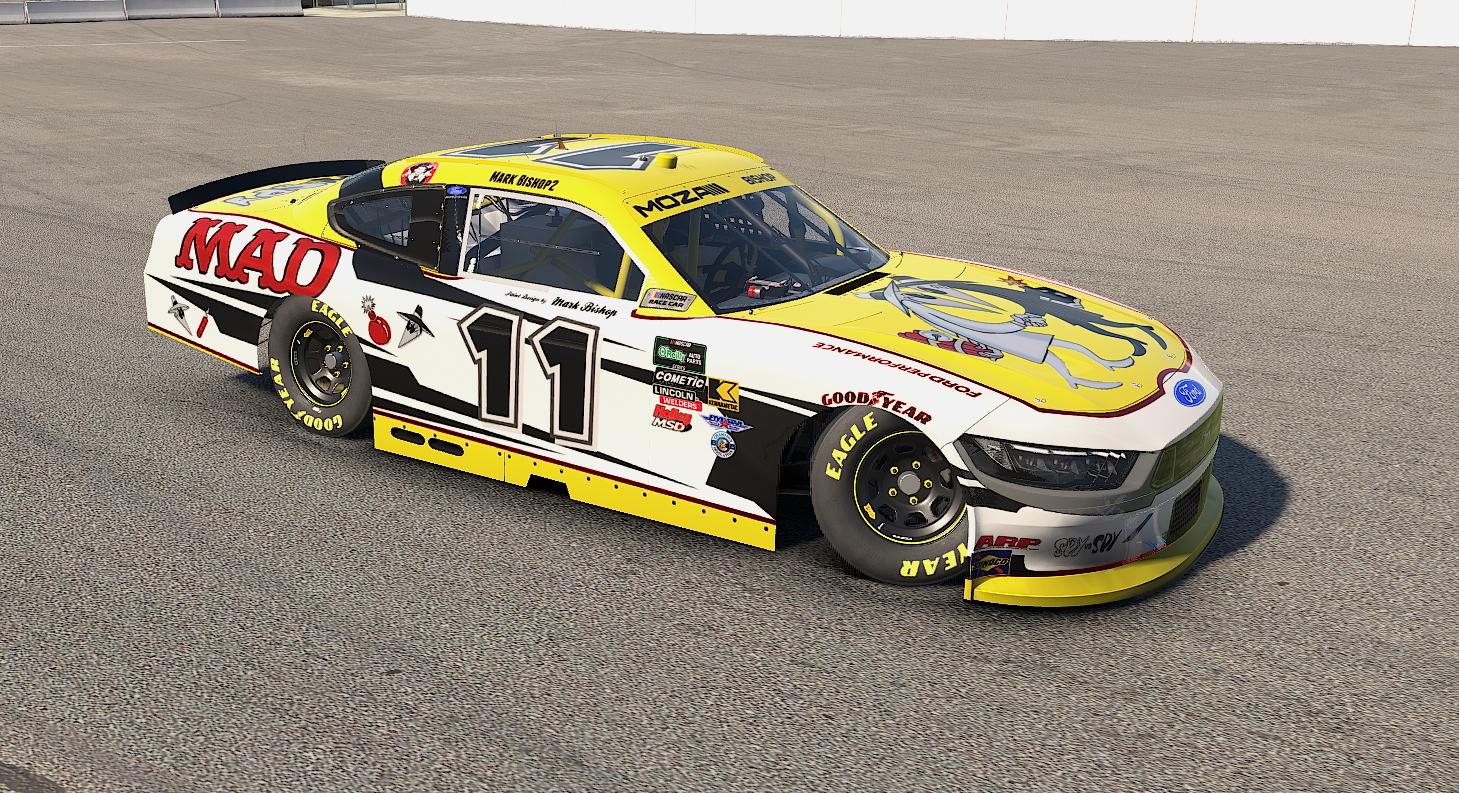 XFINITY Mustang MAD Magazine SpyvSpy by Mark Bishop2 - Trading Paints