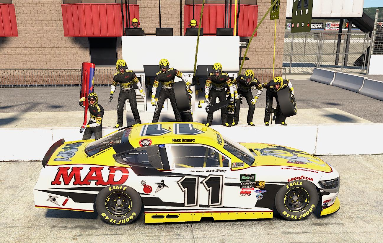 XFINITY Mustang MAD Magazine SpyvSpy by Mark Bishop2 - Trading Paints