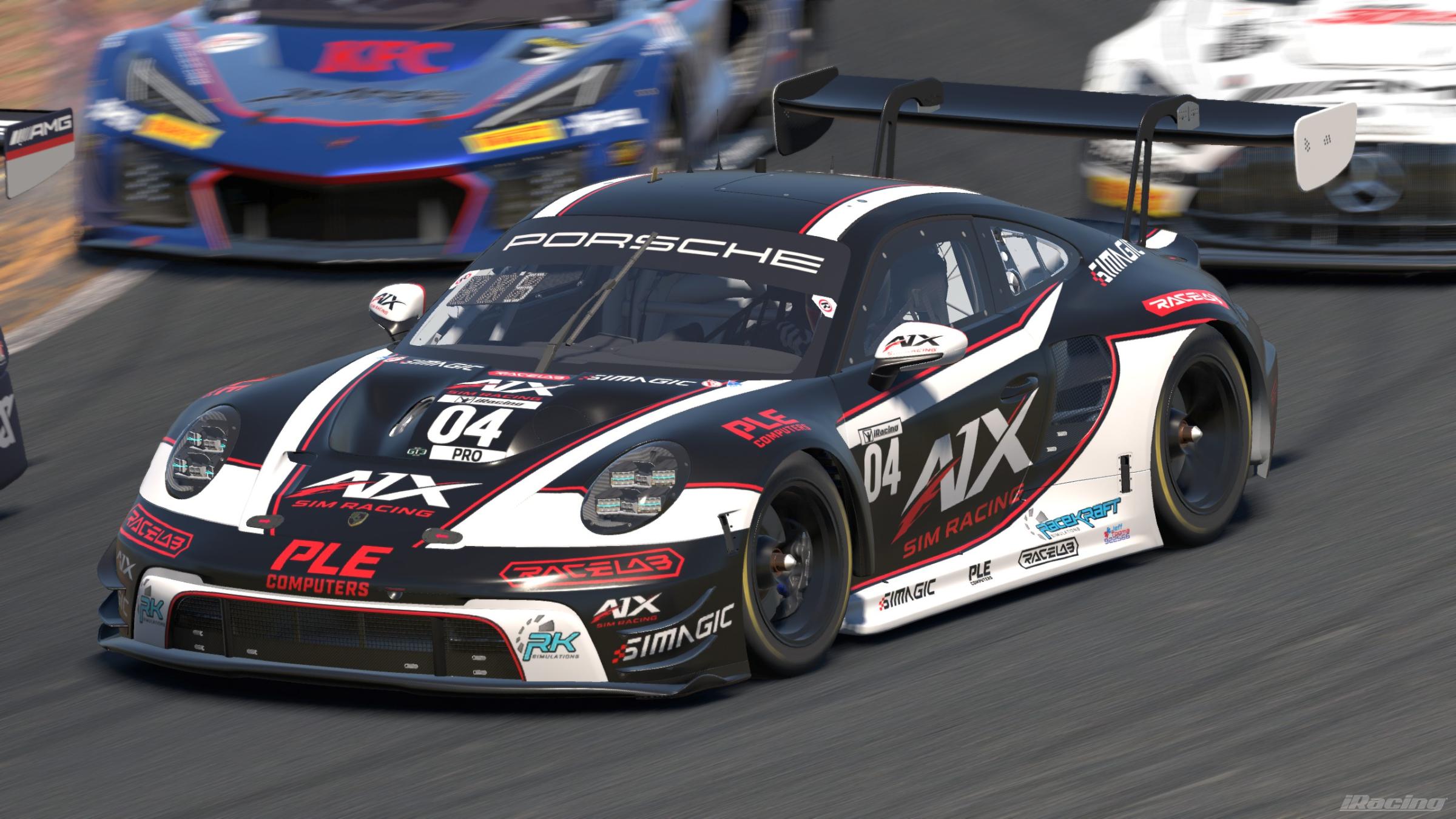 A1X Sim Racing Porsche 992R GT3 by Jeff Tooma - Trading Paints