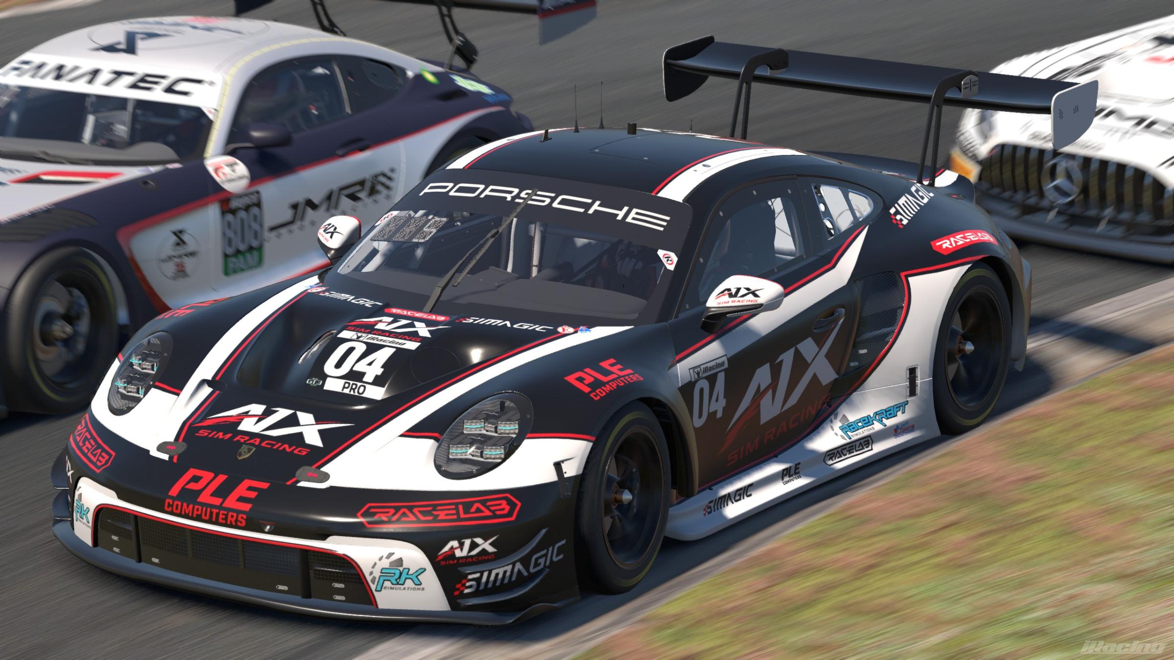 A1X Sim Racing Porsche 992R GT3 by Jeff Tooma - Trading Paints