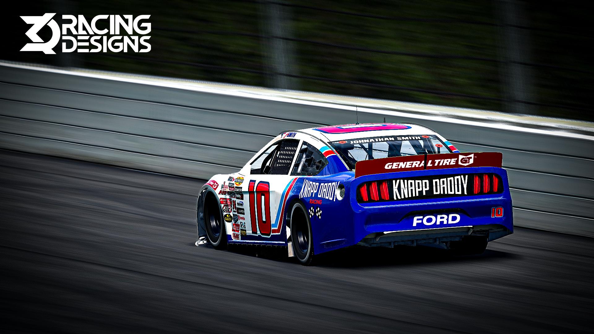John Smith #10 Knapp Daddy Racing ARCA Mustang - Valvoline Inspired by ...