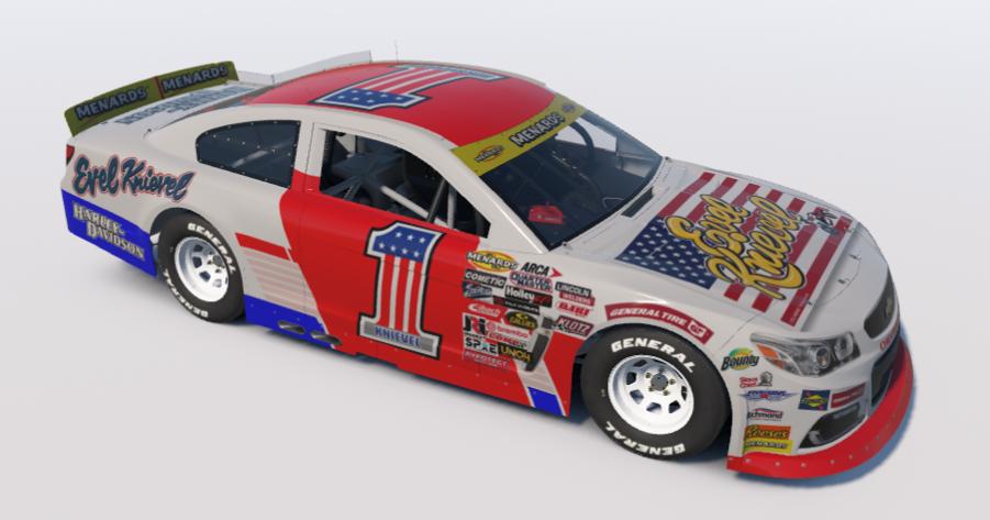 Evel Knievel #1 by Joe Cowin - Trading Paints