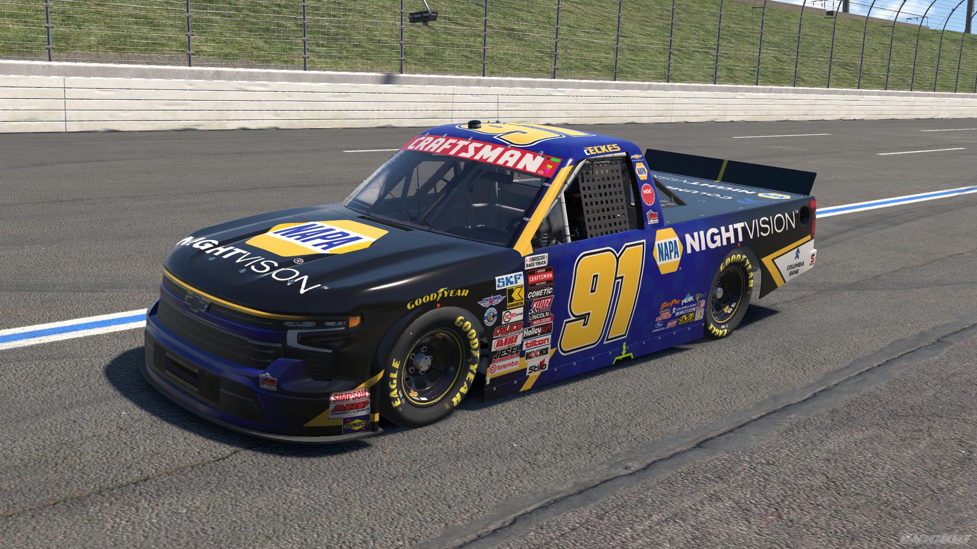 Christian Eckes 2026 NAPA Nightvision Scheme (Sim Stamped) by Demarion ...