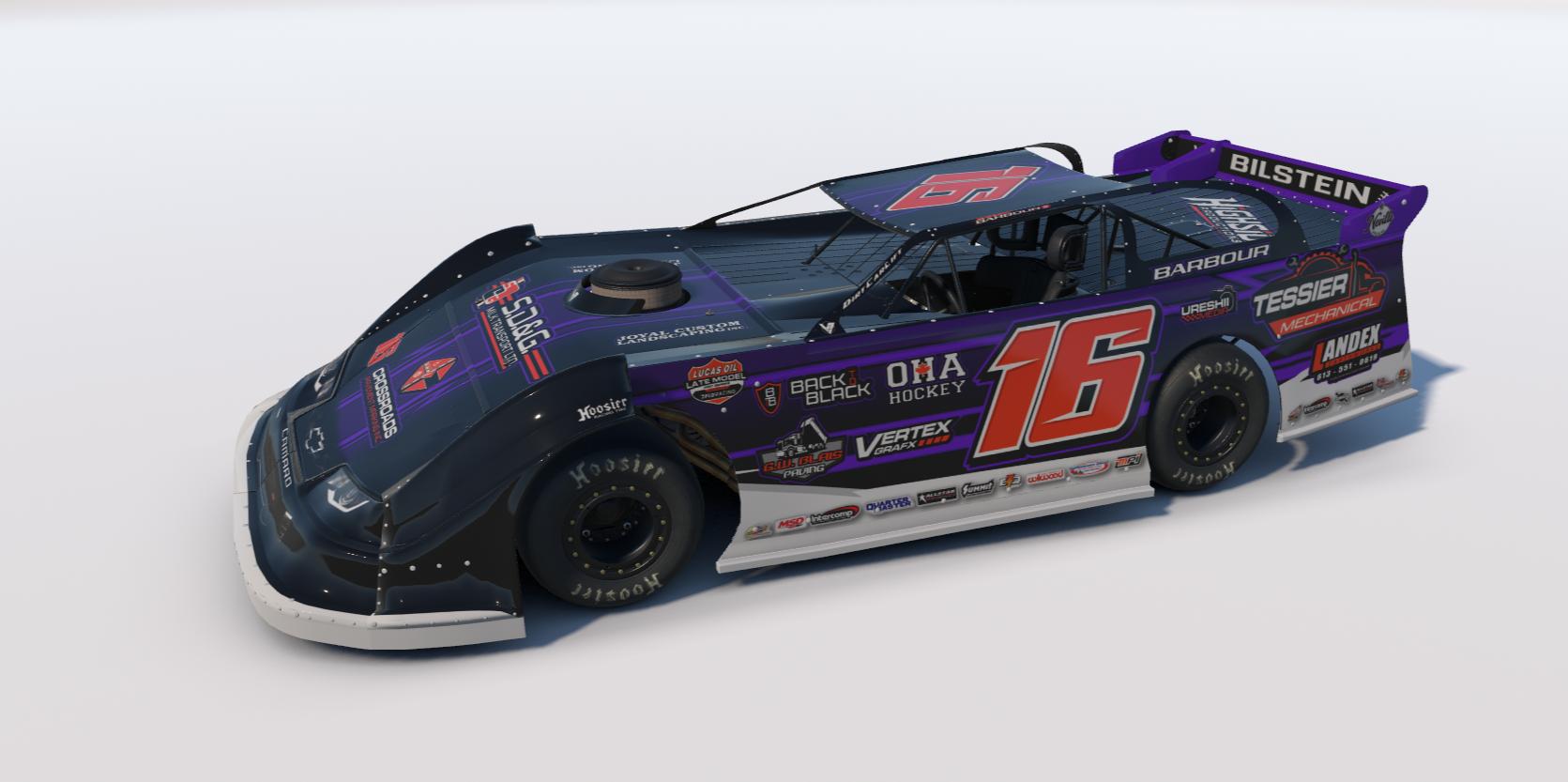 Matt Barbour Dirt Late Model by Tyler Bowman4 - Trading Paints