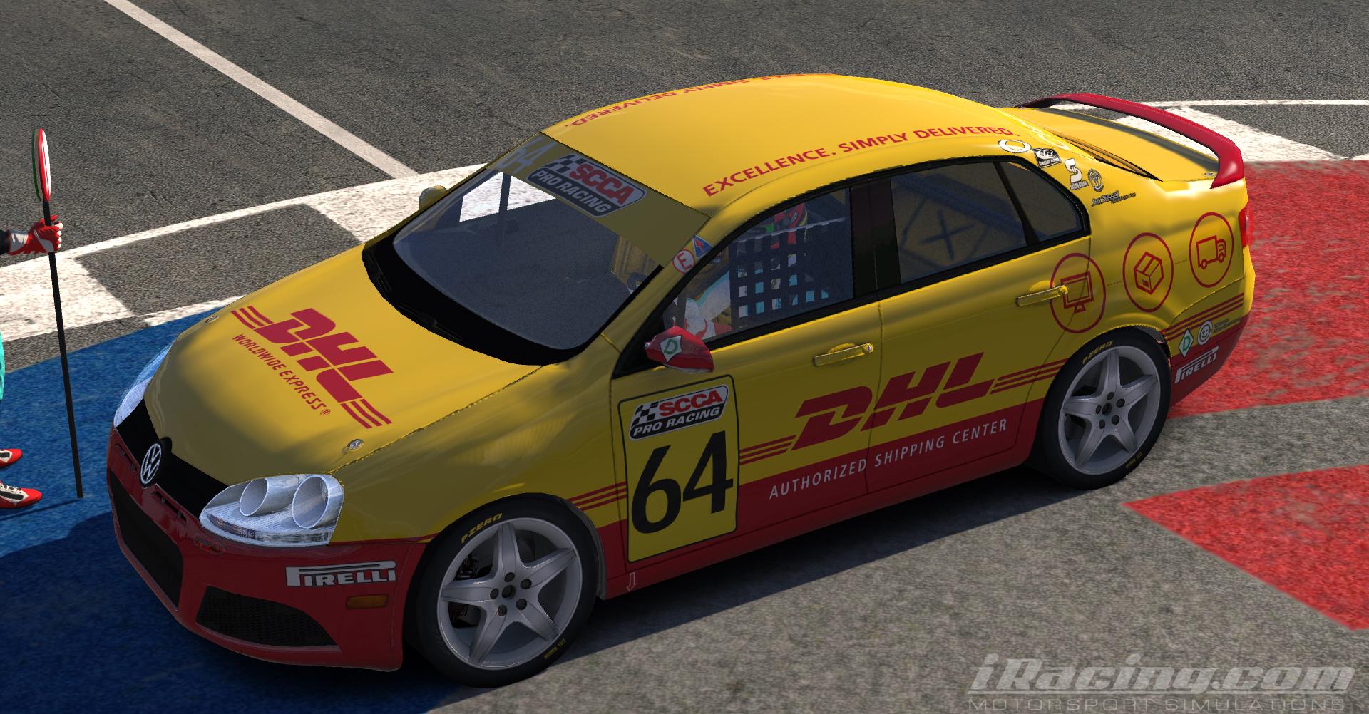 DHL Racing by Geoffrey Collignon - Trading Paints
