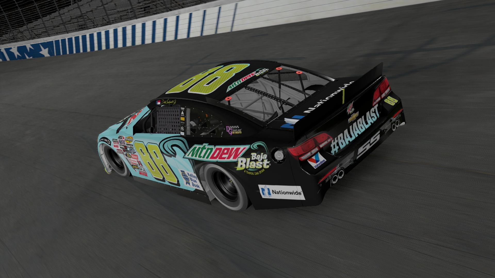 2015 Dale Earnhardt Jr #88 Baja Blast Chevy SS by DG Swiss - Trading Paints