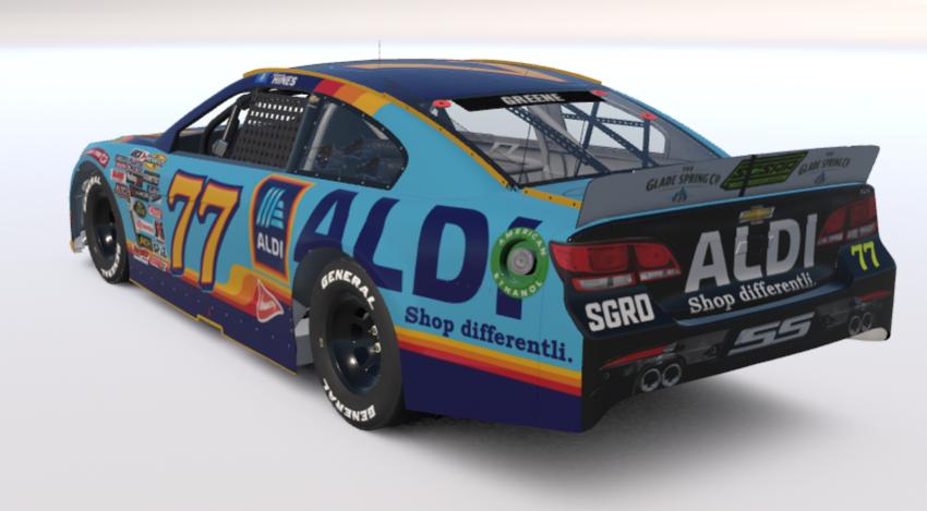 SCSRA Shane Hines Aldi ARCA Chevy SS (Sim Stamped) by Samuel Greene ...