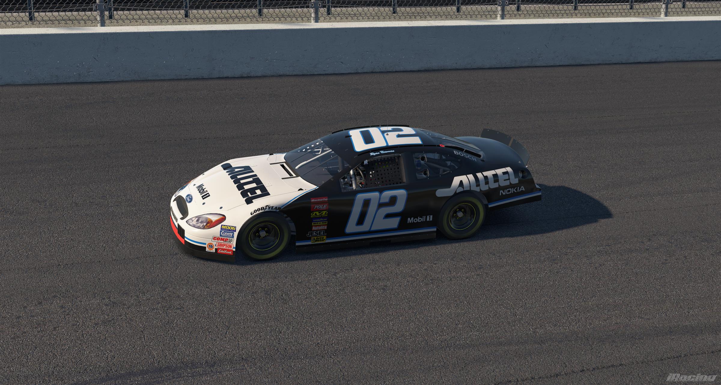 2000 Ryan Newman Alltel Ford Taurus by Michael Crews - Trading Paints