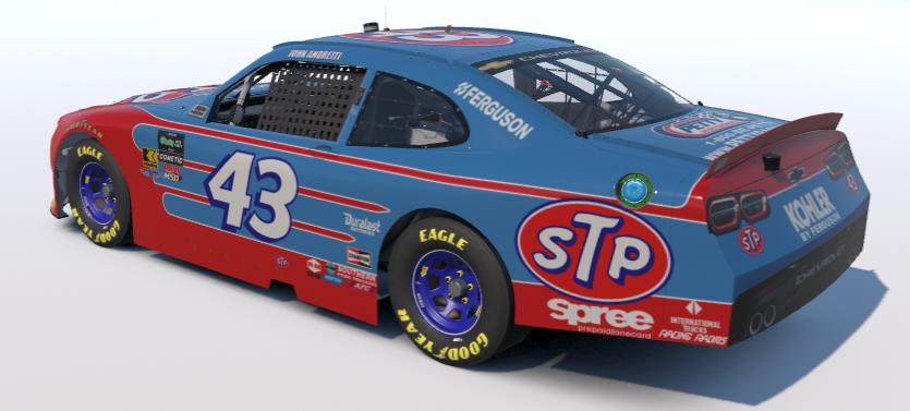 1998 - #43 John Andretti - STP Chevrolet by Zach Tyndall - Trading Paints