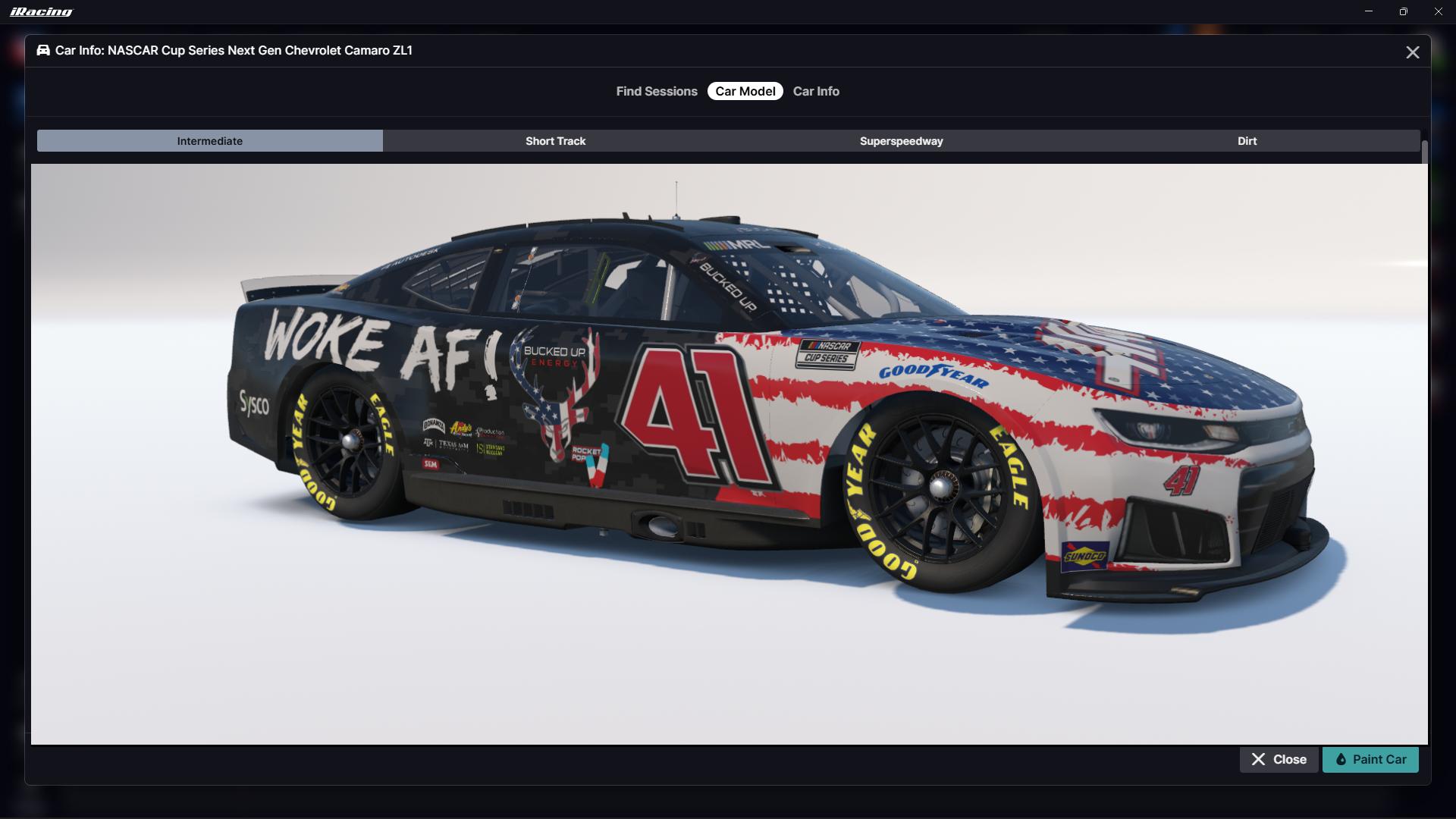 Bucked Up Cole Custer Haas 2026 Concept by Ryan Hollar - Trading Paints