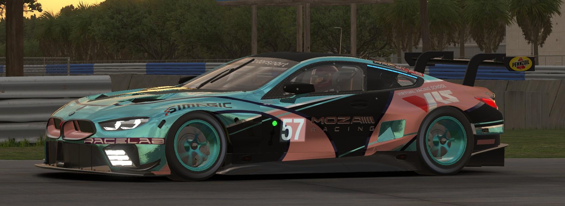 BMW M8 GTE easter by Joseph Brockway - Trading Paints