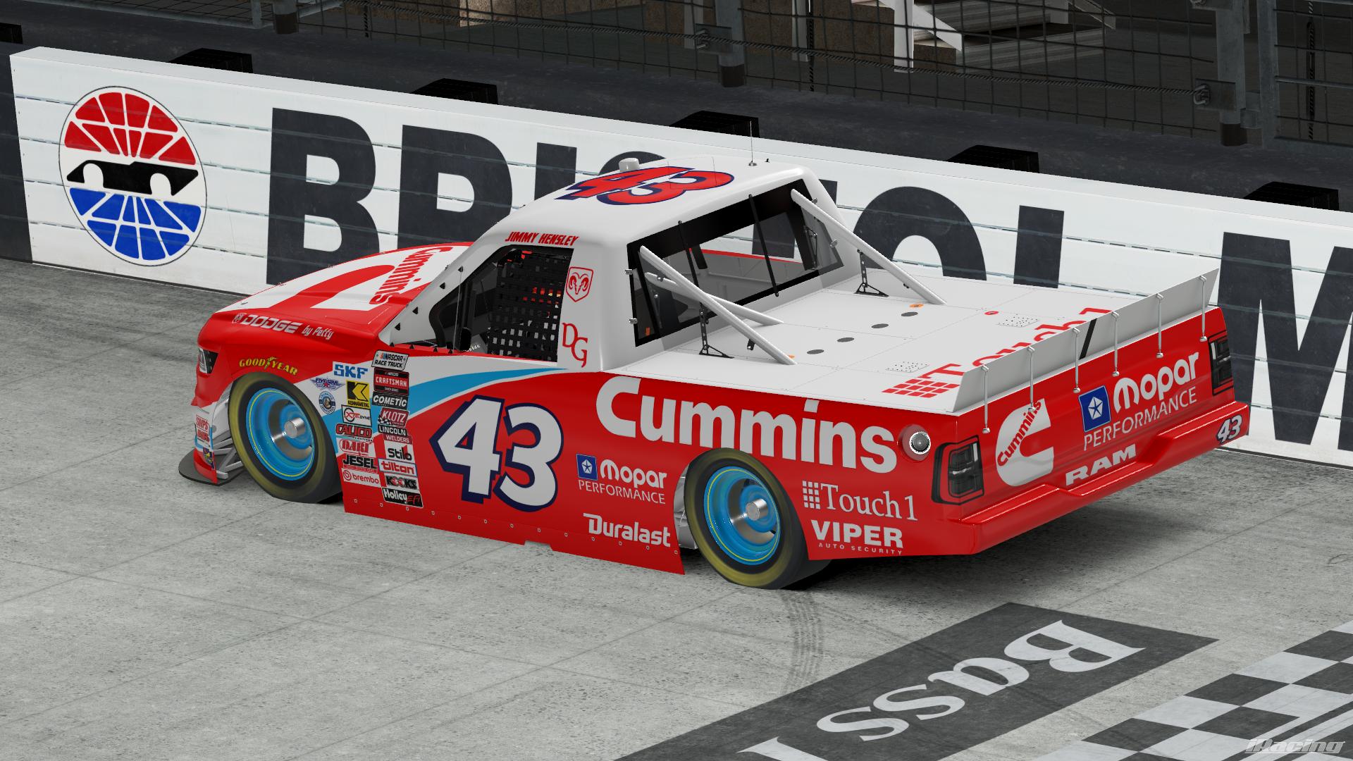 1997 Jimmy Hensley Cummins Dodge Ram (No #) by DG Swiss - Trading Paints