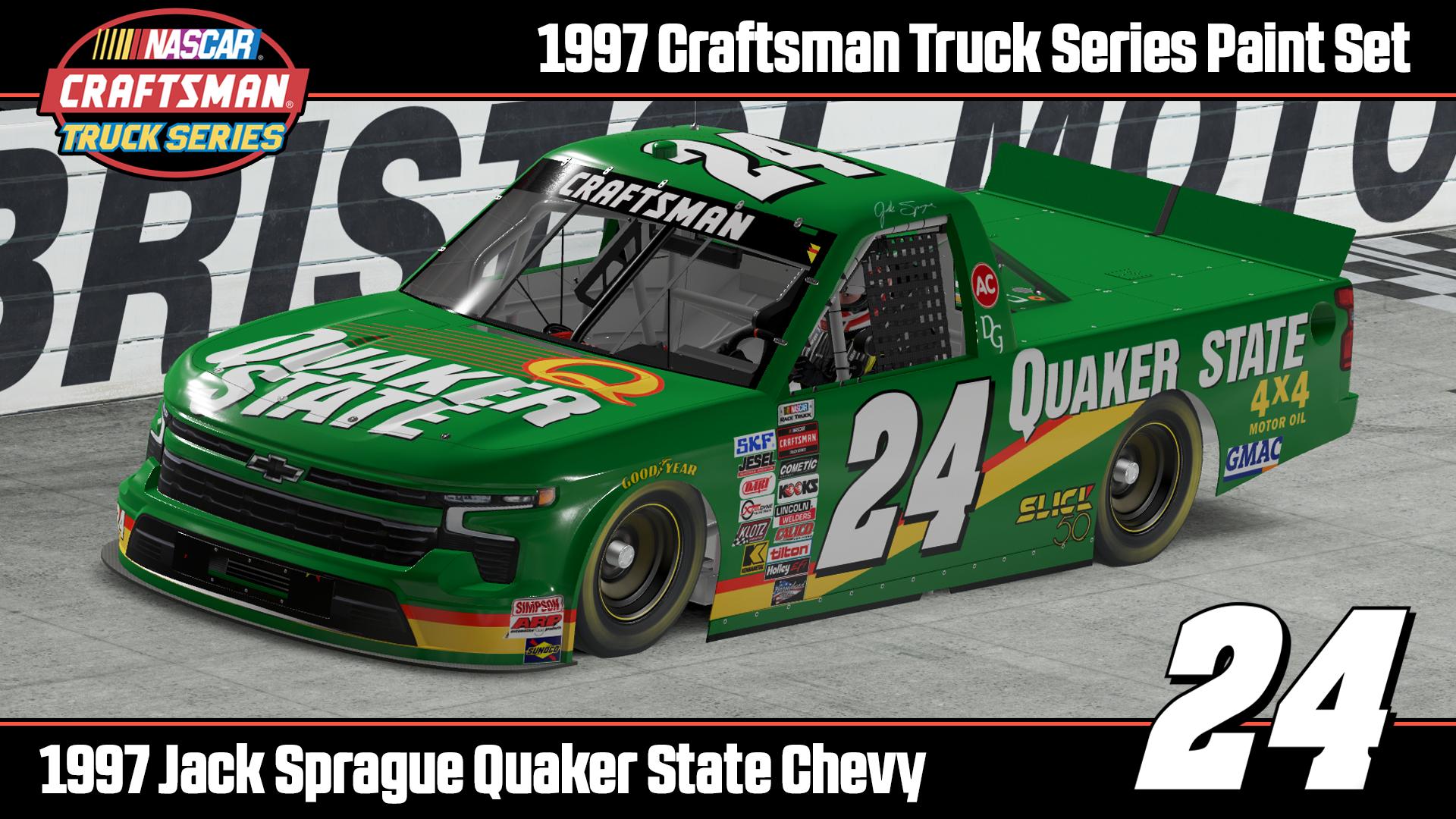 1997 Jack Sprague Quaker State Chevy (No #) by DG Swiss - Trading Paints