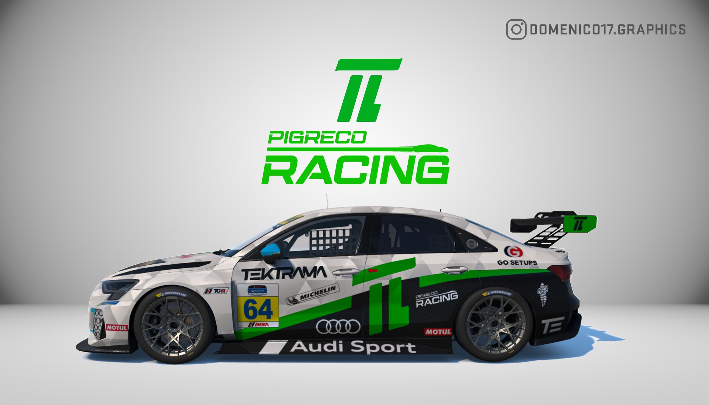 2026 Audi RS3 TCR PiGreco Racing official livery by Domenico Acampora ...