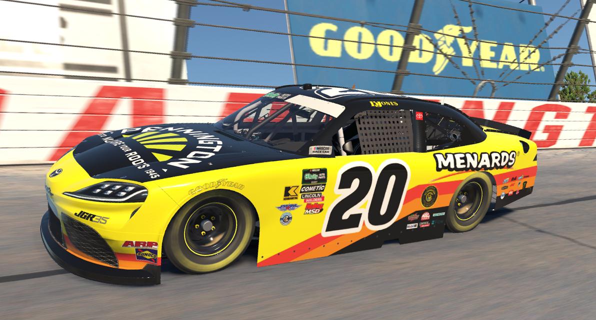 Brandon Jones Pennington Menards Concept No Numbers by Amy Cothron ...