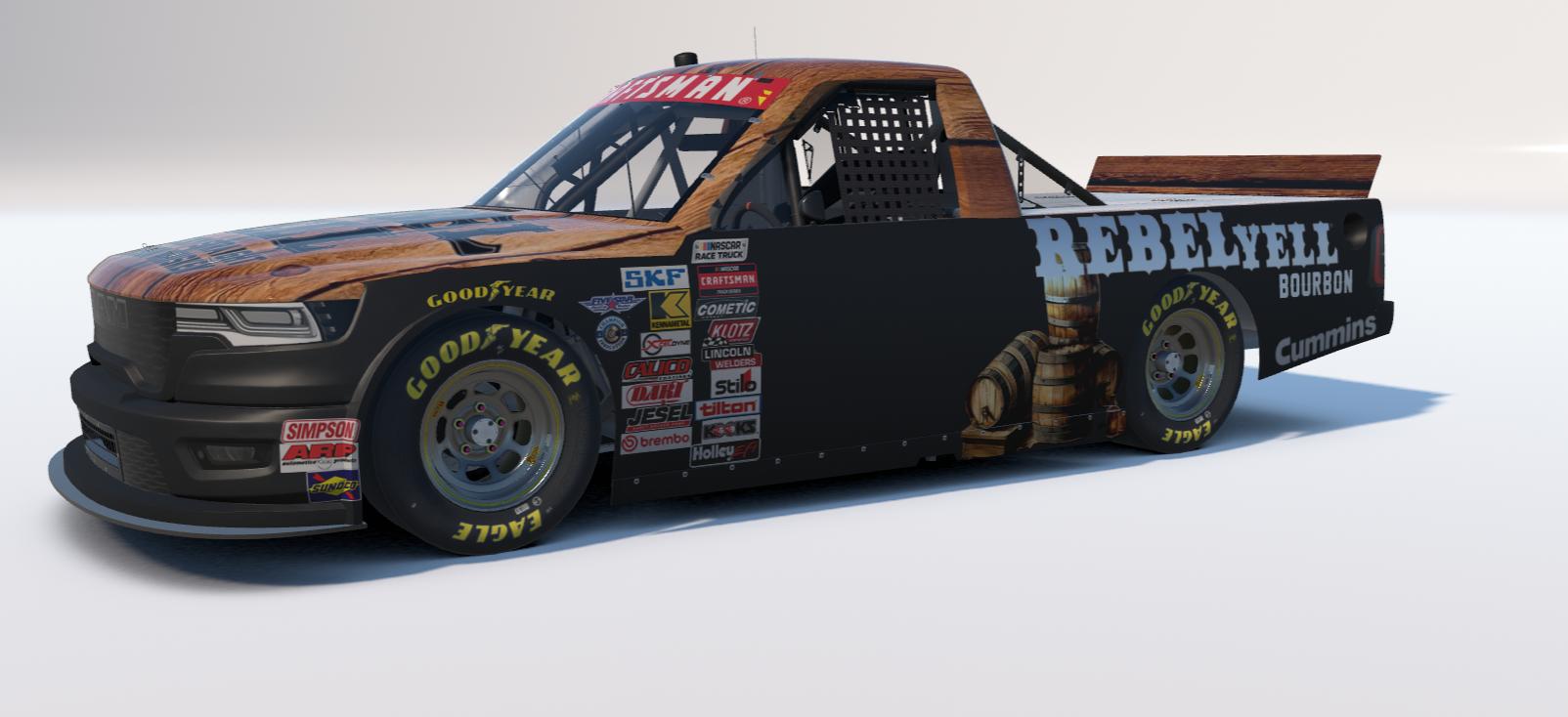 rebel yell bourbon dodge ram by Dave S. - Trading Paints