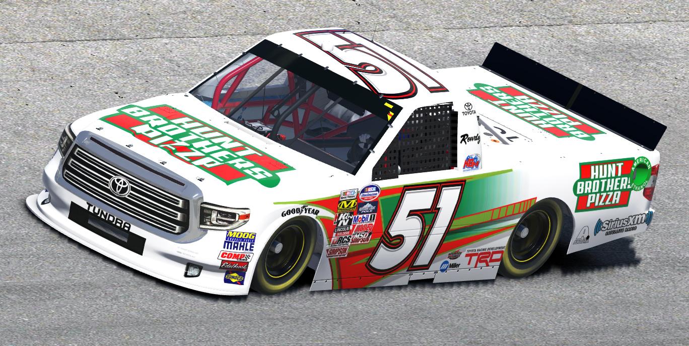 Harrison Burton Hunt Brothers Pizza Tundra 2017 by Aaron Claybaugh ...