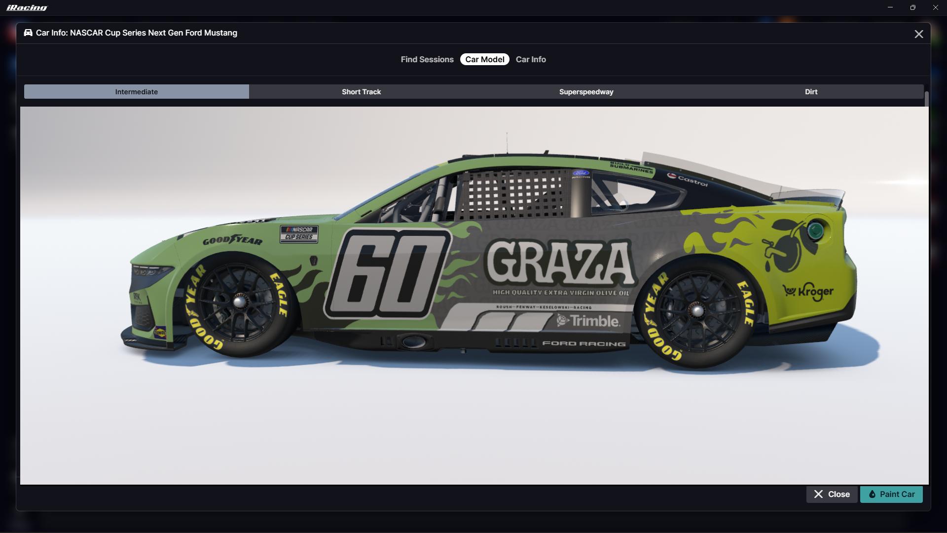 Ryan Preece Graza Olive Oil 2026 Concept by Ryan Hollar - Trading Paints