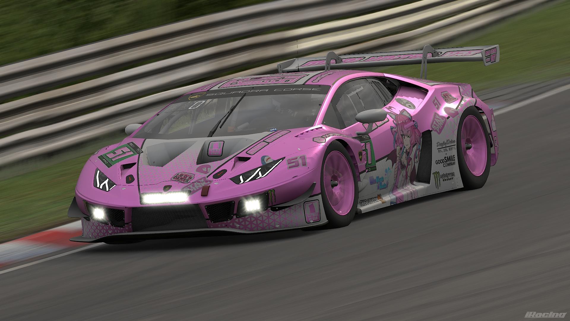 Asa The Nyanpire Nyanborghini GT3 by Asa Nyanpire - Trading Paints