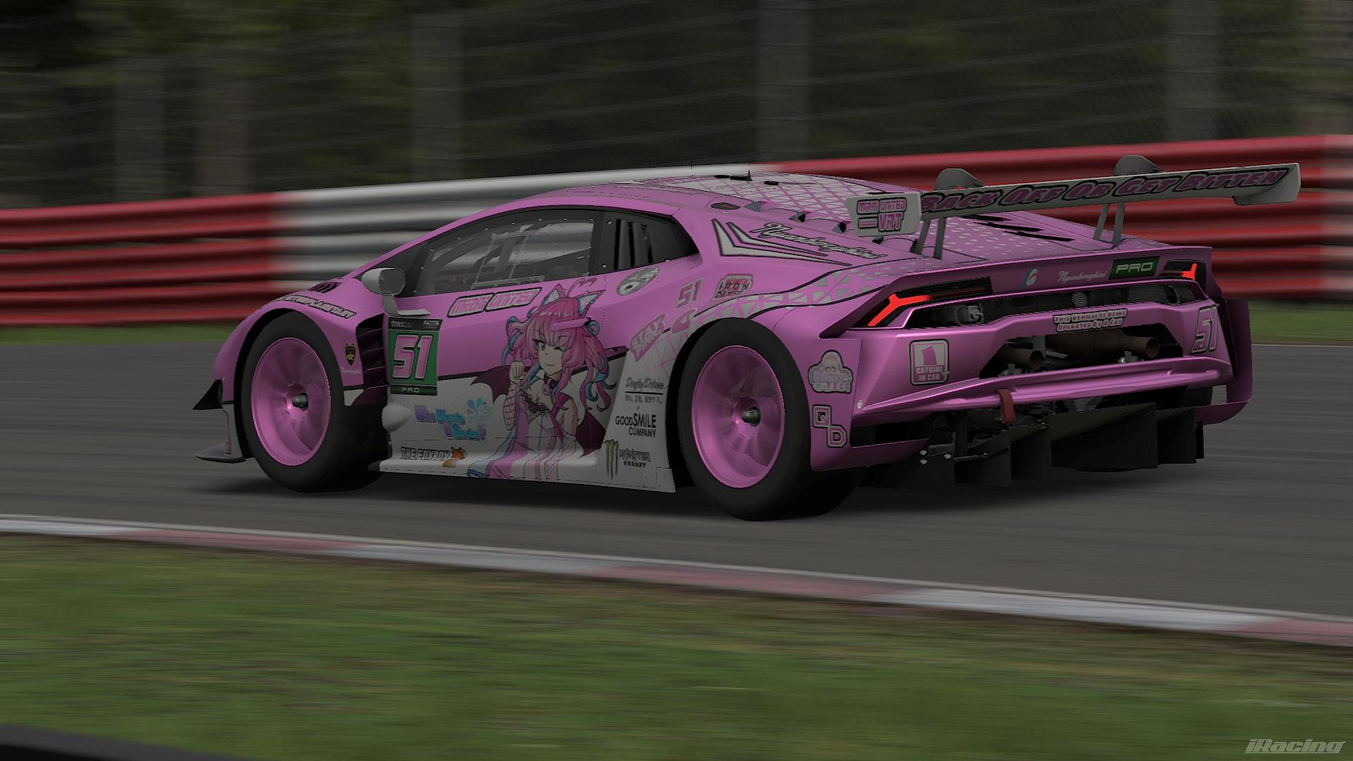 Asa The Nyanpire Nyanborghini GT3 by Asa Nyanpire - Trading Paints