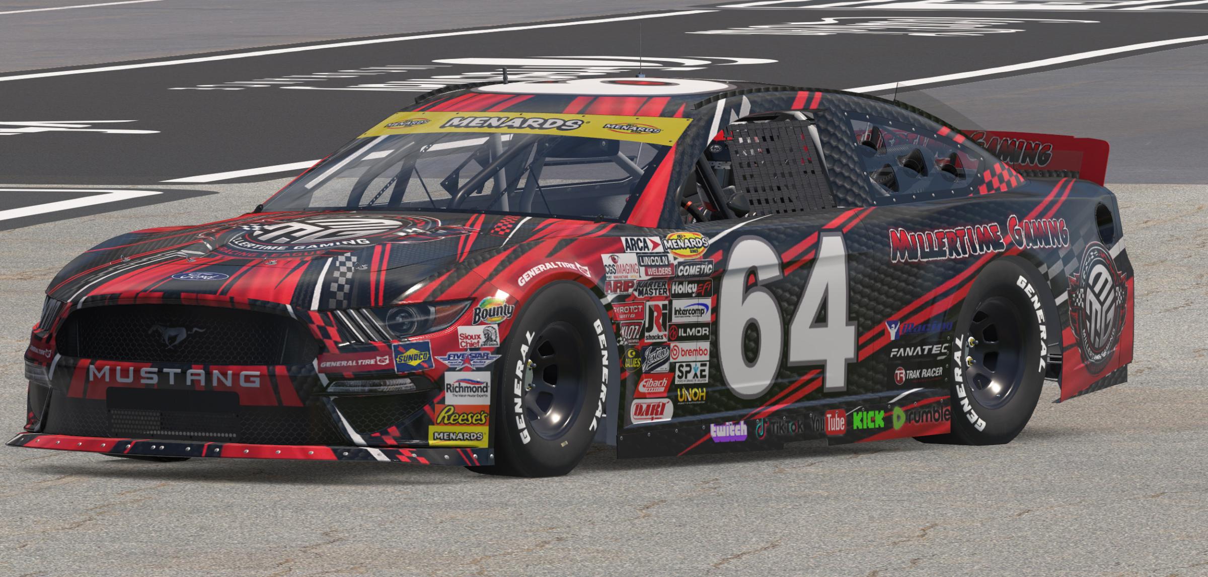 Millertime ARCA Ford Mustang by Dennis D Miller - Trading Paints