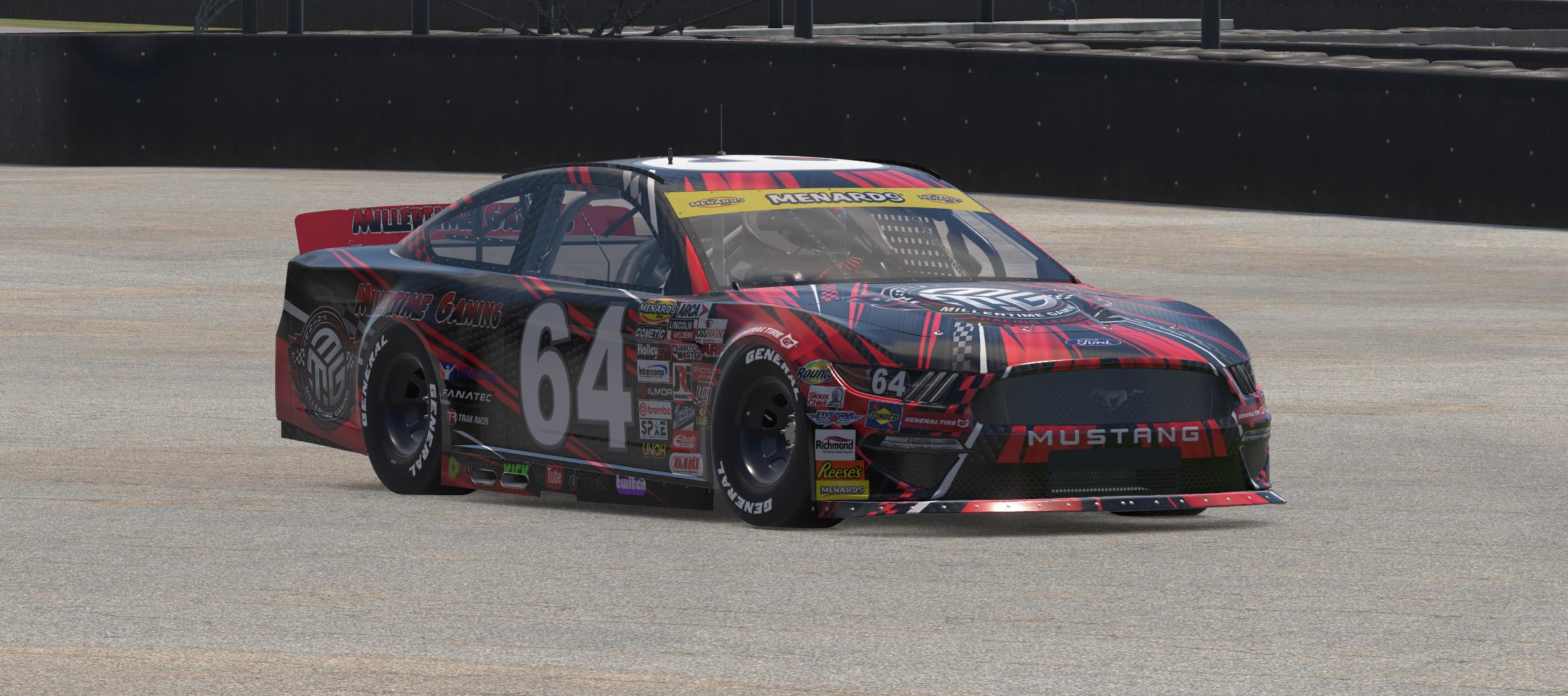 Millertime ARCA Ford Mustang by Dennis D Miller - Trading Paints