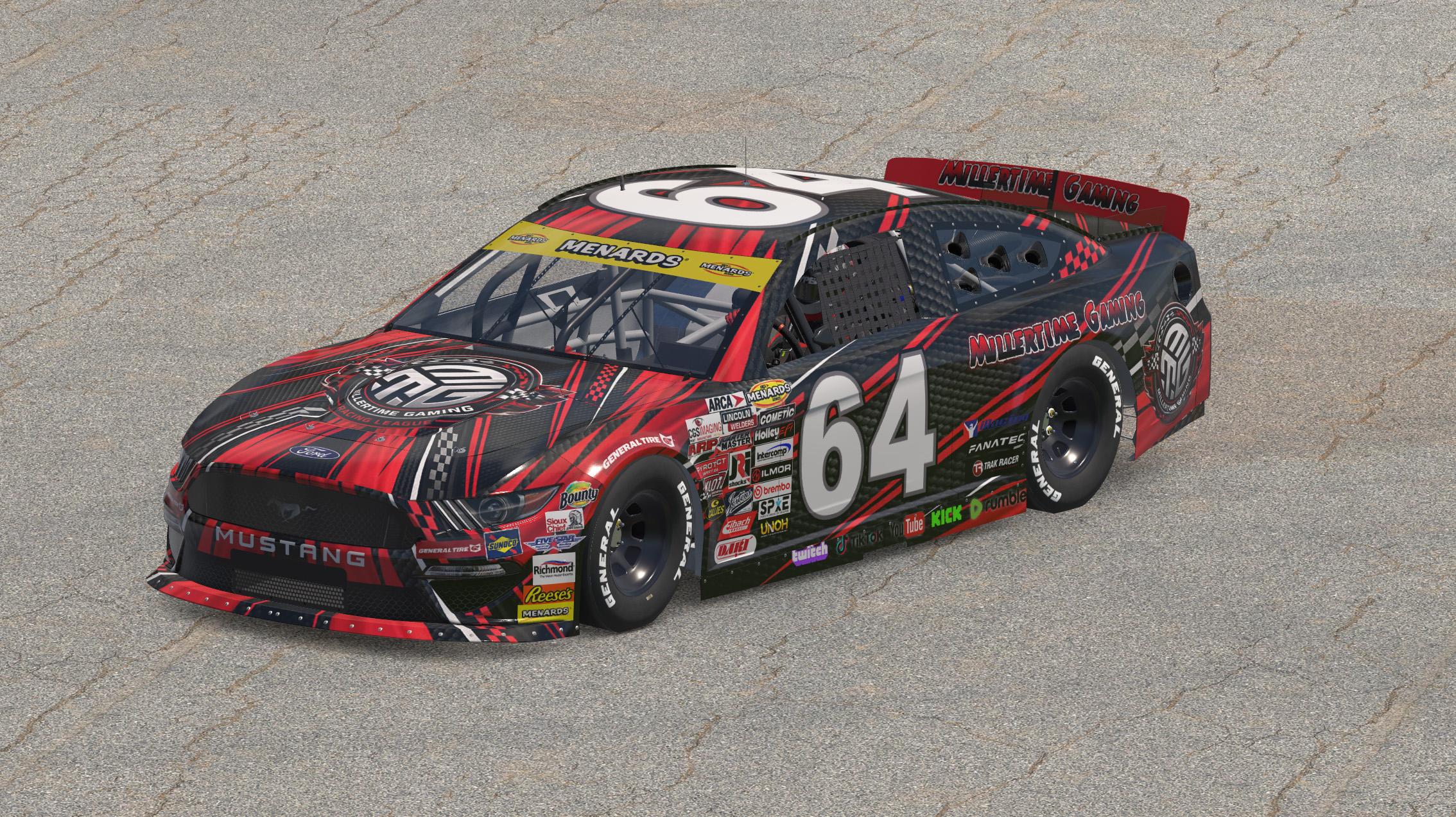 Millertime ARCA Ford Mustang by Dennis D Miller - Trading Paints