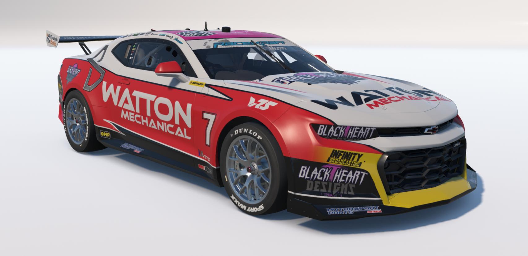 #7 Watton Mechanical Infinity Motorsport Gen 3 Camaro by Hamish Munro ...