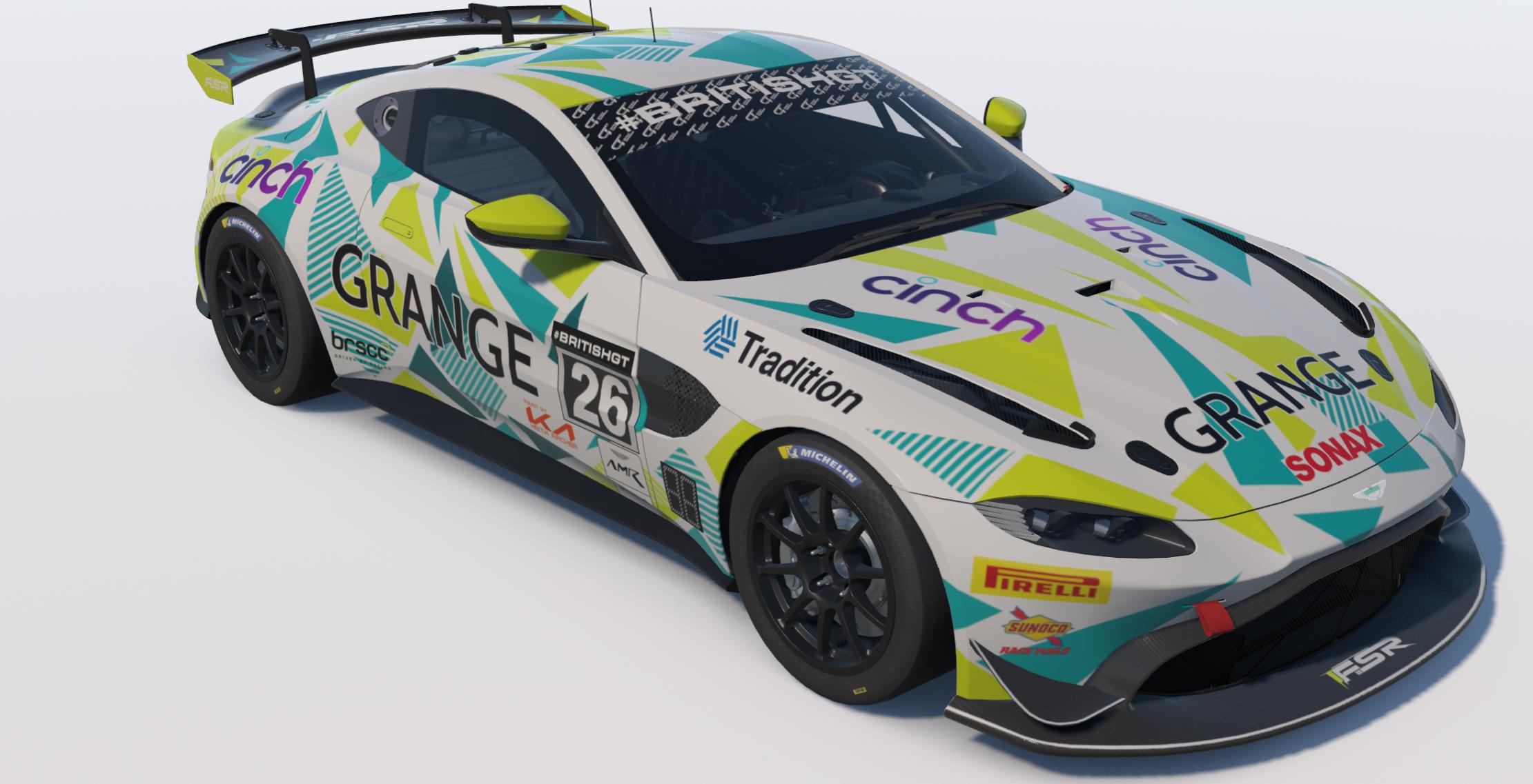 Grange Racing by Full Send Racing 2nd car for the 2026 British GT4 by ...