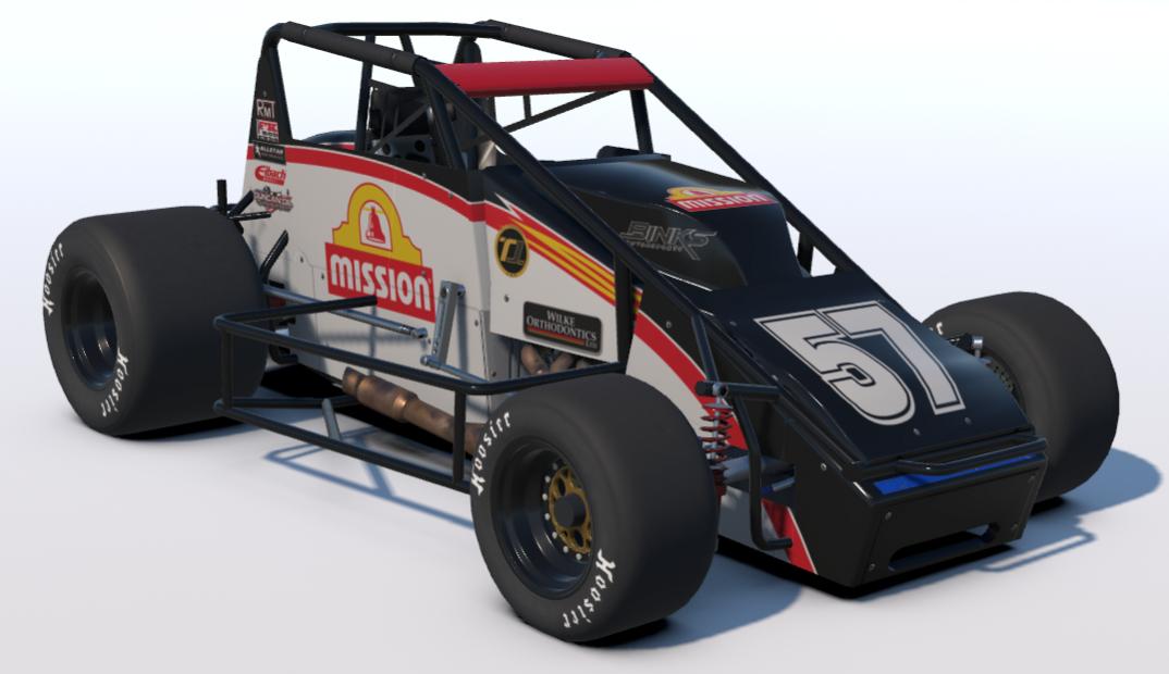 Mission Sprint Car by Billy R Roberts - Trading Paints