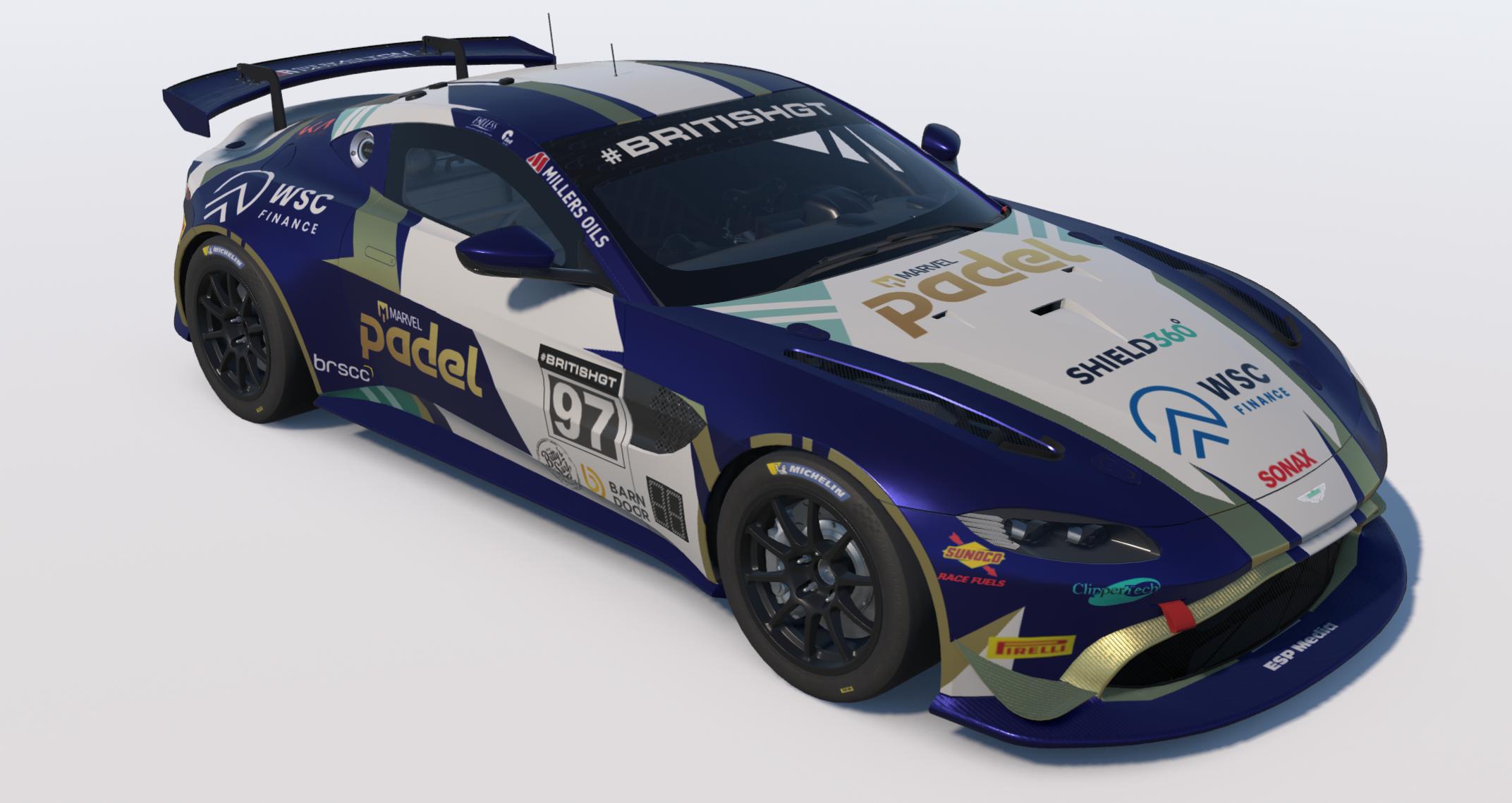 GBR Stratton Car #97 2026 British GT4 Championship by Keith Archer ...