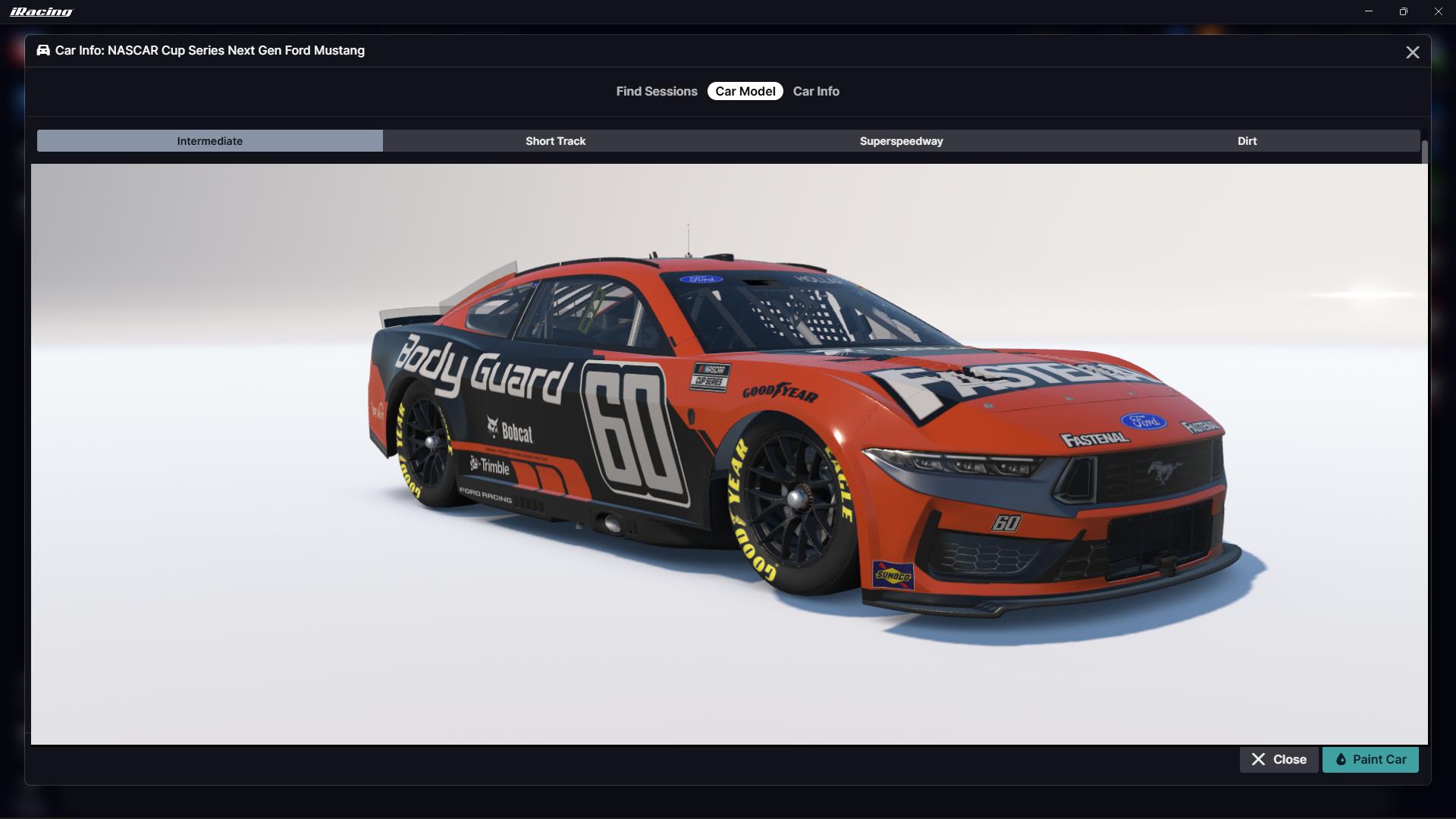 Ryan Preece Fastenal Bodyguard 2026 Concept by Ryan Hollar - Trading Paints