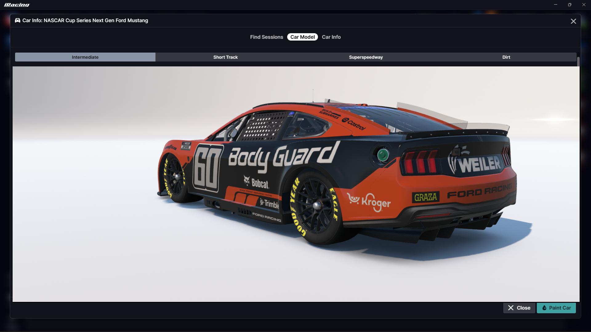 Ryan Preece Fastenal Bodyguard 2026 Concept by Ryan Hollar - Trading Paints