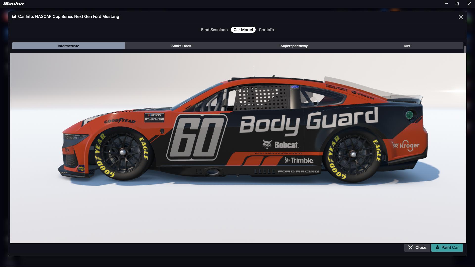 Ryan Preece Fastenal Bodyguard 2026 Concept by Ryan Hollar - Trading Paints