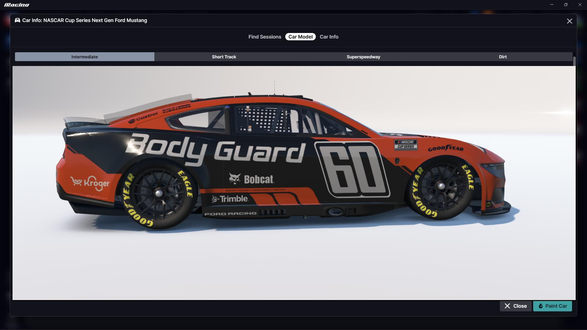 Ryan Preece Fastenal Bodyguard 2026 Concept by Ryan Hollar - Trading Paints