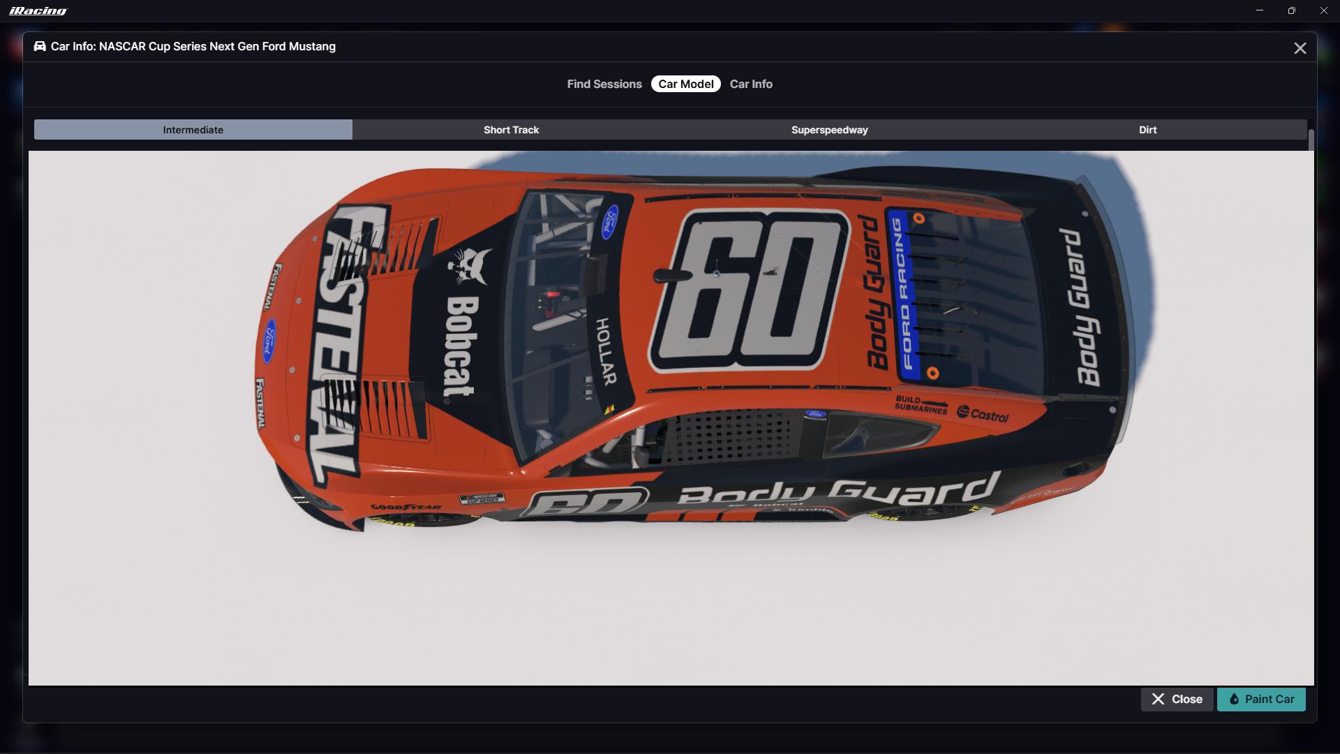 Ryan Preece Fastenal Bodyguard 2026 Concept by Ryan Hollar - Trading Paints