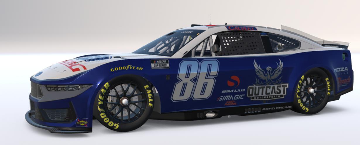 #86 D. Clavert Ford Mustang by Drew C. - Trading Paints