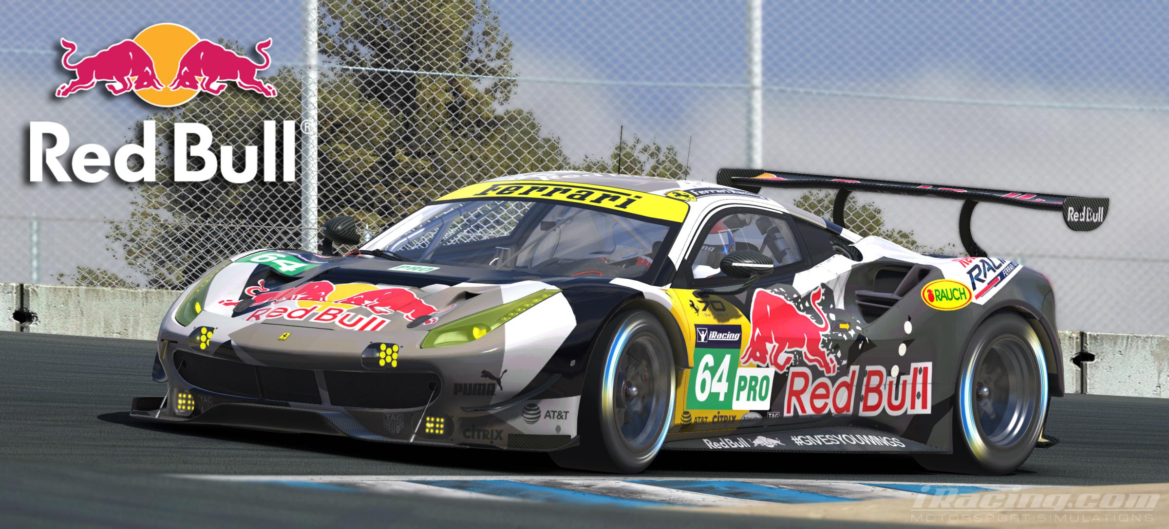 "Red Bull" Ferrari by Stefan Gawlista - Trading Paints