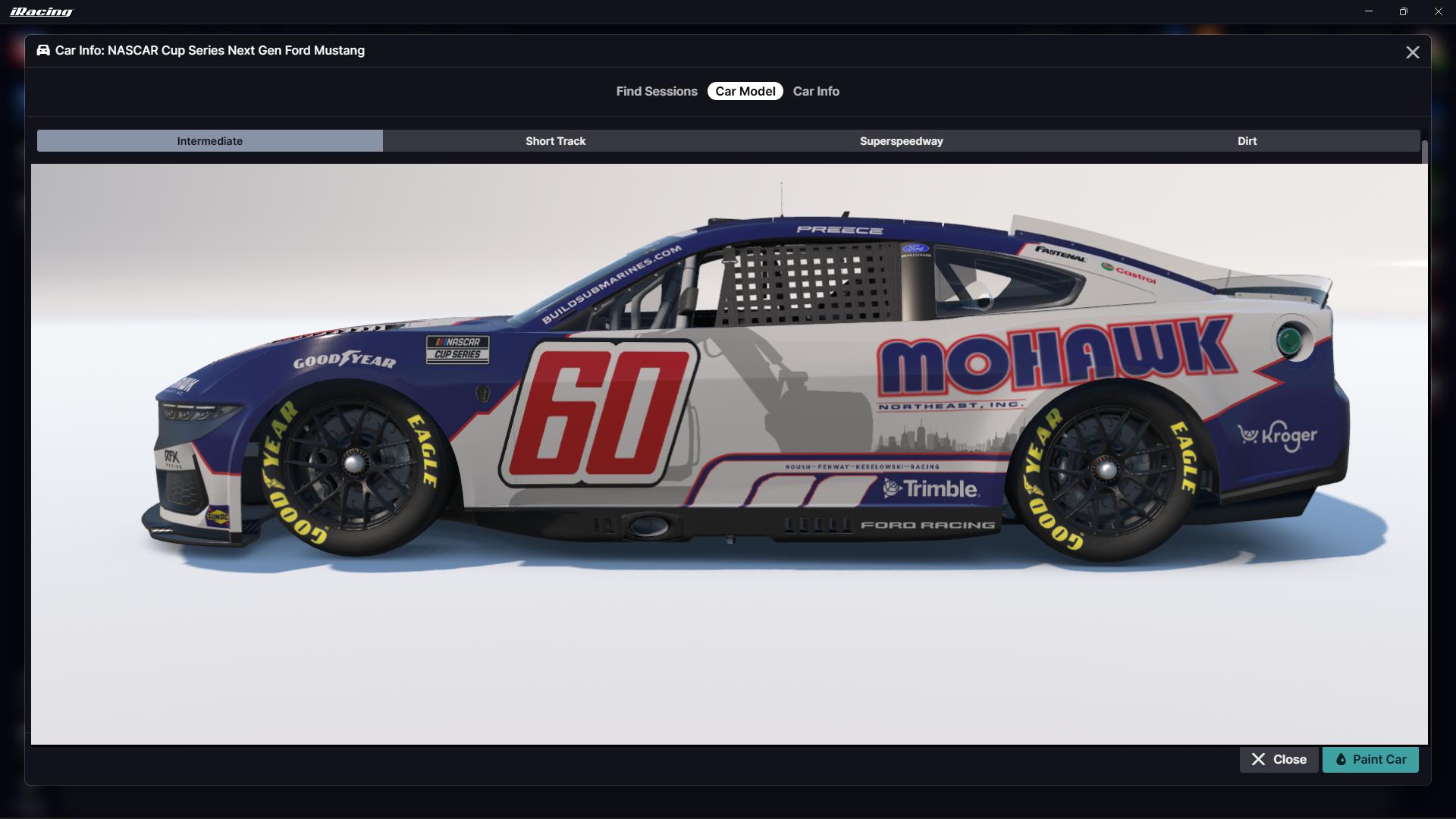 Ryan Preece Mohawk Northeast 2026 Concept by Ryan Hollar - Trading Paints