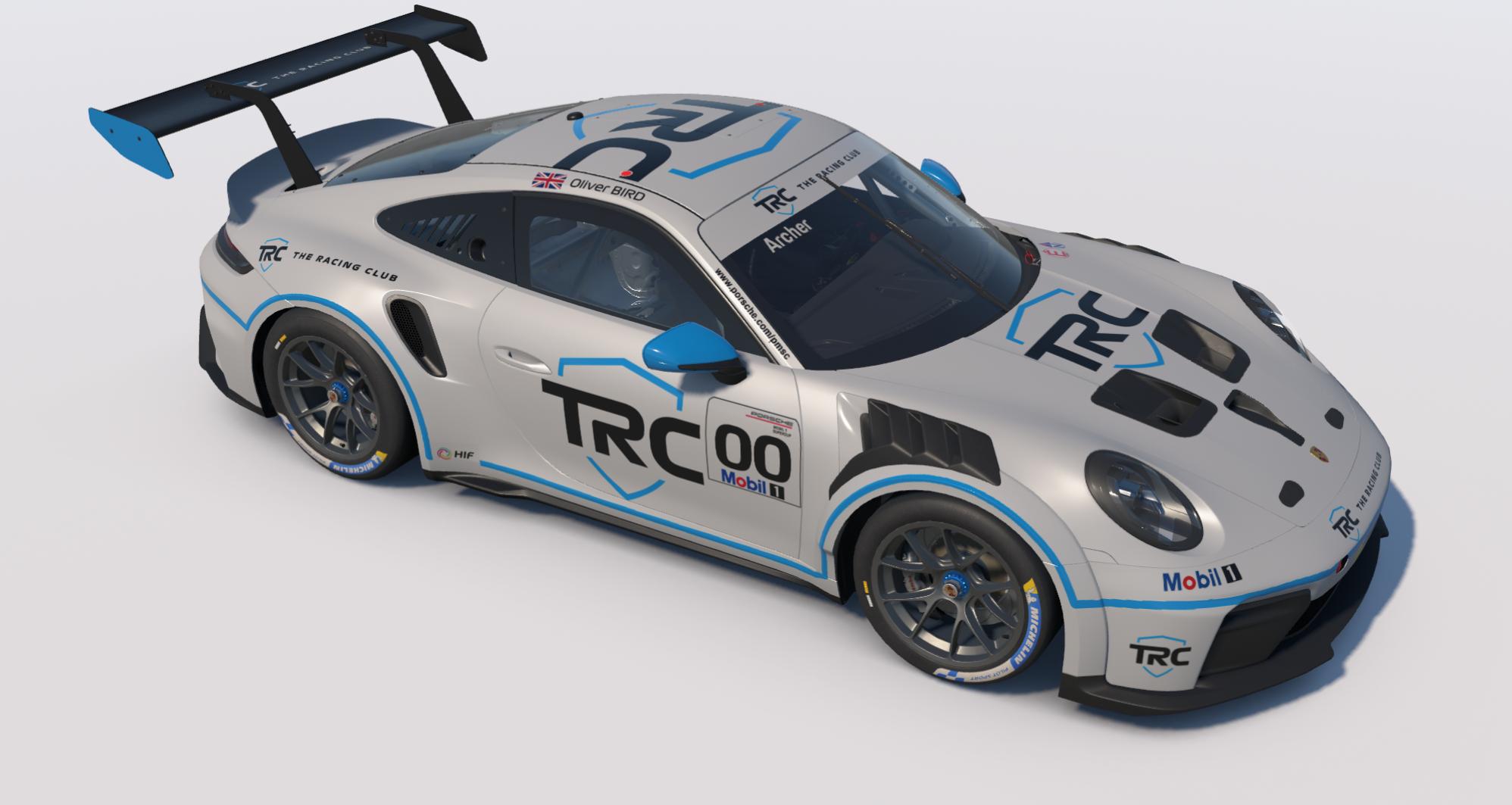 The Racing Club - Oliver Bird - Porsche 992.2 Cup car by Keith Archer ...