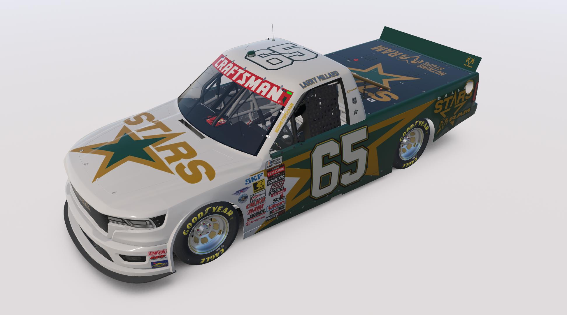 Dallas Stars Throwback Custom #65 (Away) by Sean Timothy - Trading Paints