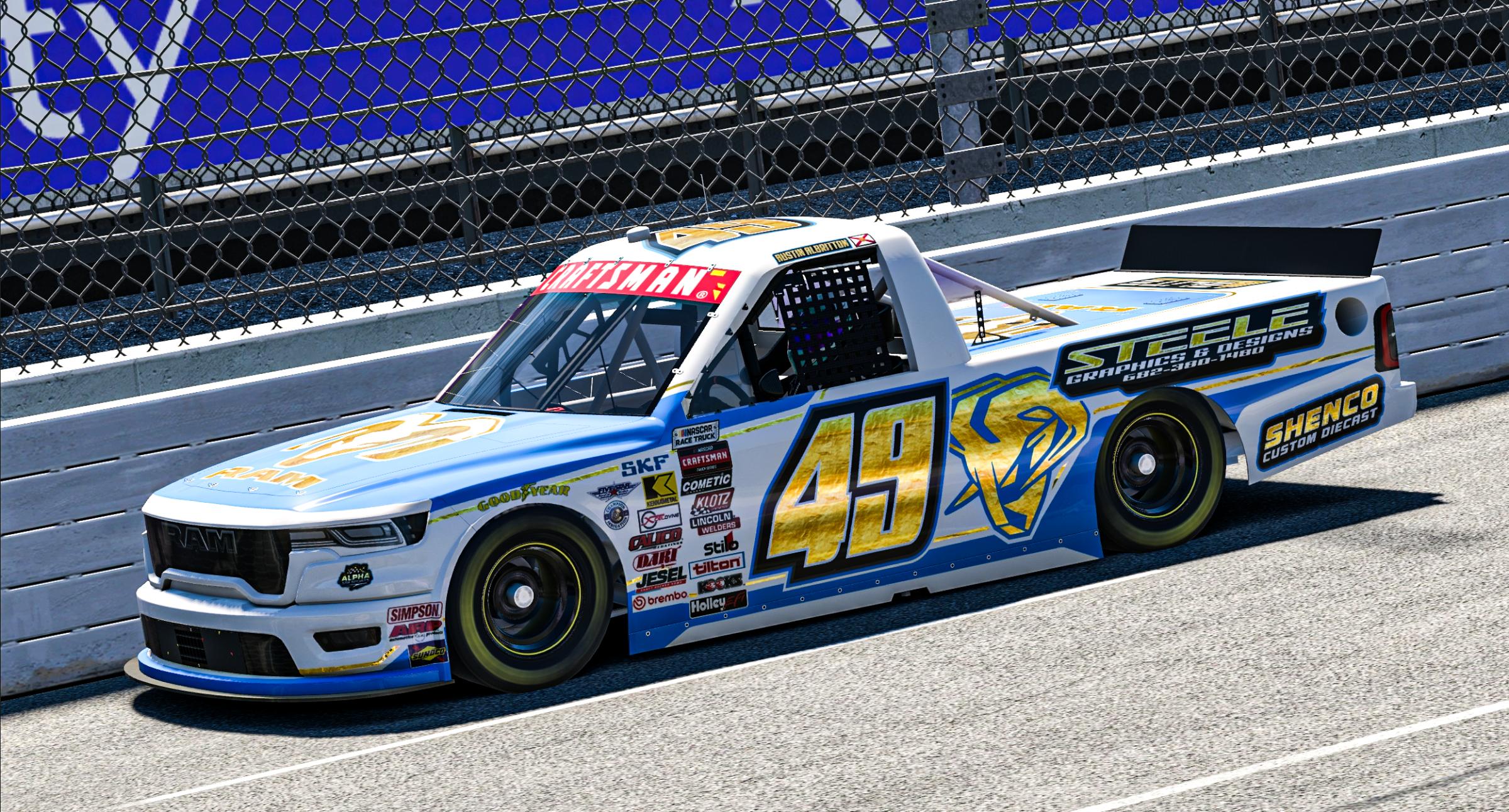 Austin Albritton-#49 by Michael J. Steele - Trading Paints