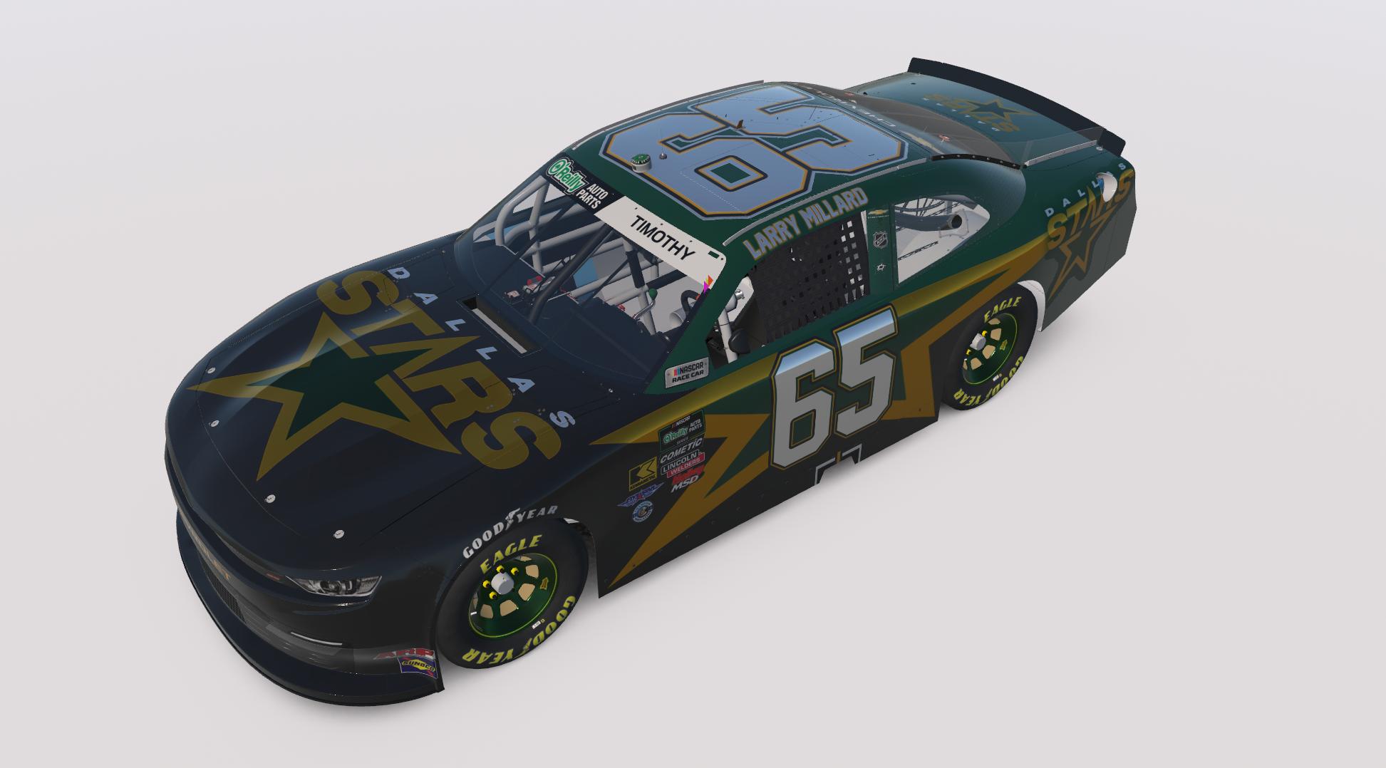 Dallas Stars Throwback Custom #65 (Home) by Sean Timothy - Trading Paints