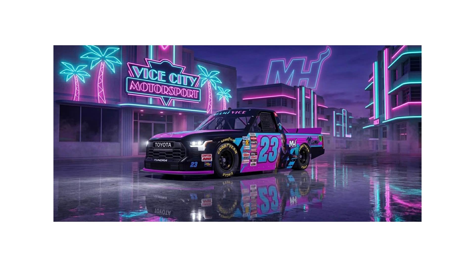 Miami Vice Heat Edition by Garren Brower - Trading Paints