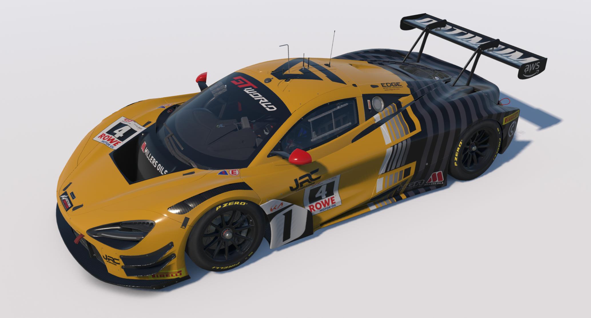 Optimum Motorsport Car #4 GTWC 2026 - Adam Smalley, Harry George ...