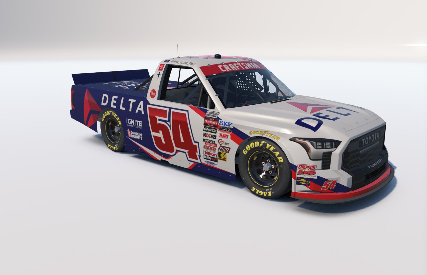 Delta 54 Toyota Tundra Phil Tuscano by Jackson Connell - Trading Paints