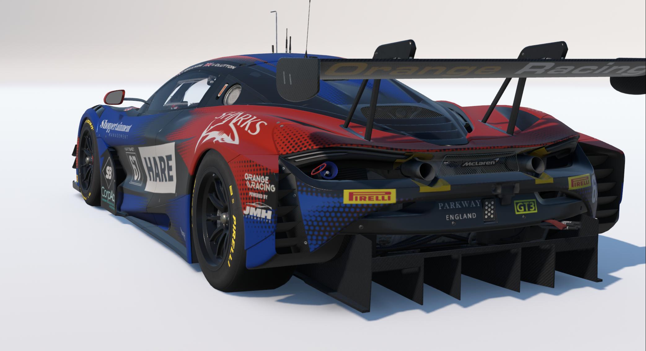 Orange Racing Car #67 2026 British GT - Simon Orange and Marcus Clutton ...