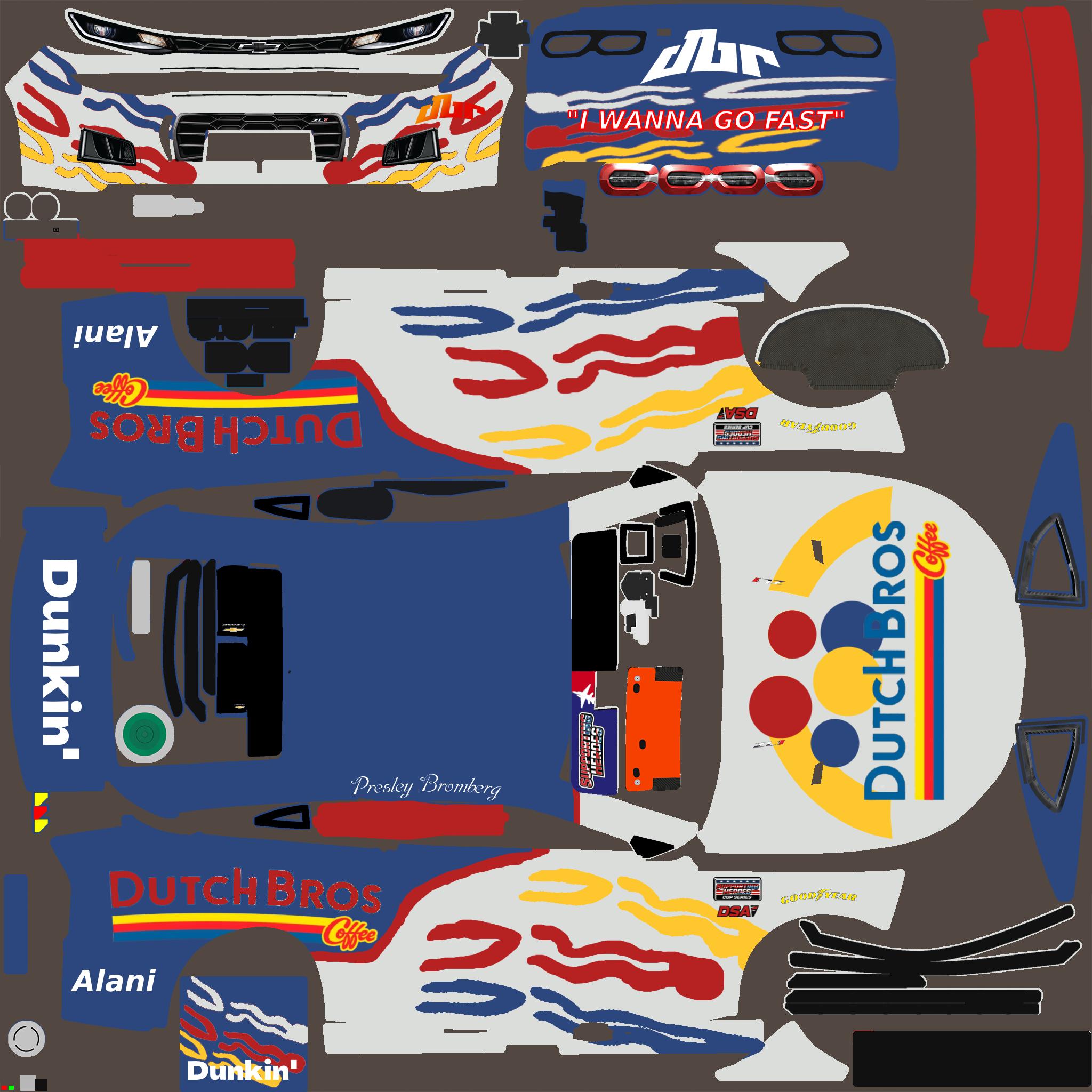 Chevrolet Camaro ZL1 Nextgen dega nights red dutch by Presley Bromberg ...