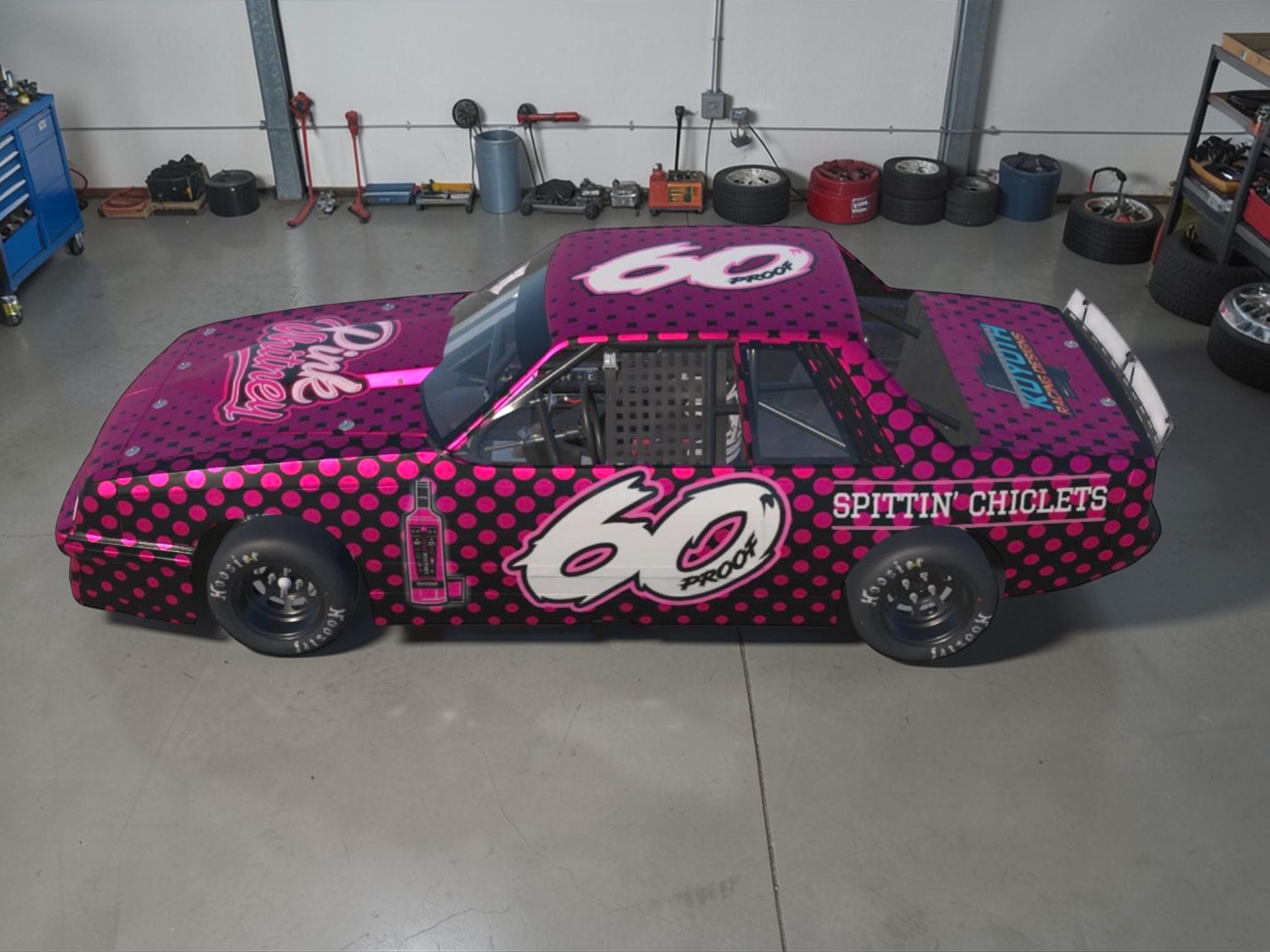 Spittin Chiclets/ Pink Whitney metallic ministock by Billy Kuyoth ...